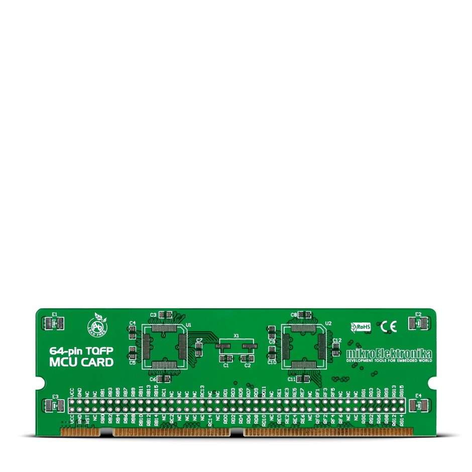 BIGdsPIC6 64-pin TQFP MCU Card Empty PCB