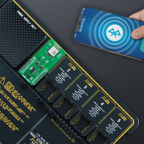 BL653 Click | For Bluetooth 5.4 and NFC connectivity - Low Energy Module Board | MIKROE-6433
