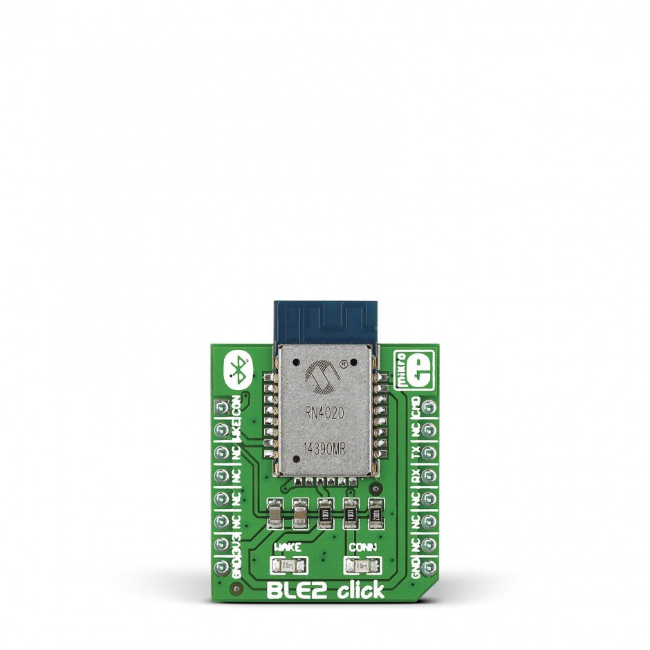 BLE 2 Click - RN4020 Bluetooth Low Energy Module | MIKROE