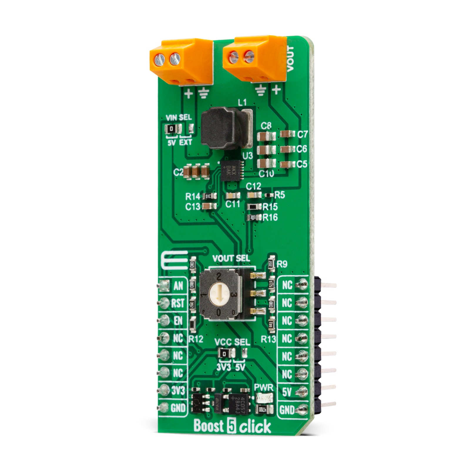 Boost 5 Click - Synchronous boost converter | MIKROE-6549