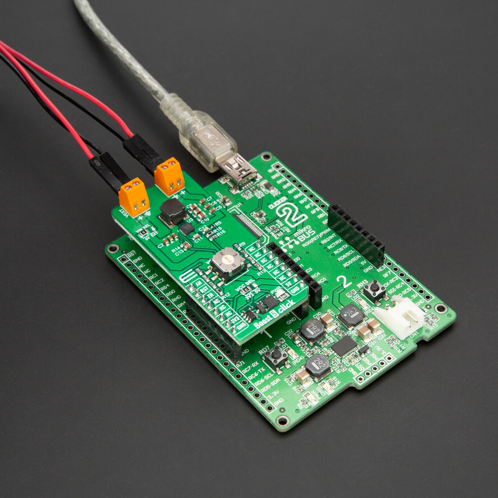 Boost 5 Click - Synchronous boost converter | MIKROE-6549