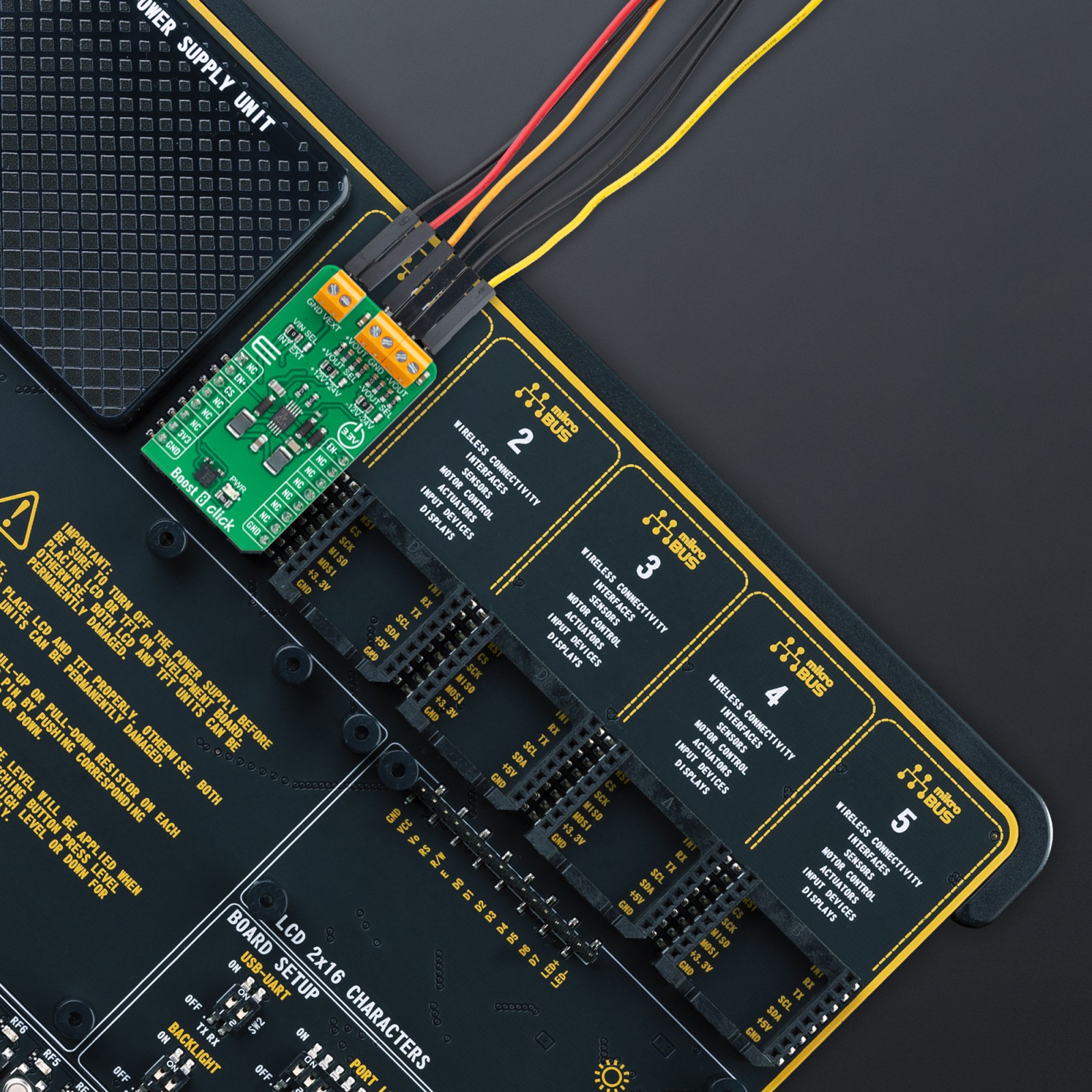 Boost 8 Click | LT1945 Dual Micropower DC-DC Converter