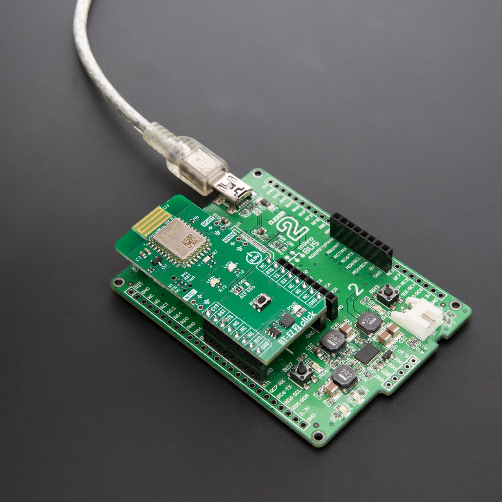 BT-EZ 2 Click - Fully integrated BLE 5.0 module | MIKROE-6583