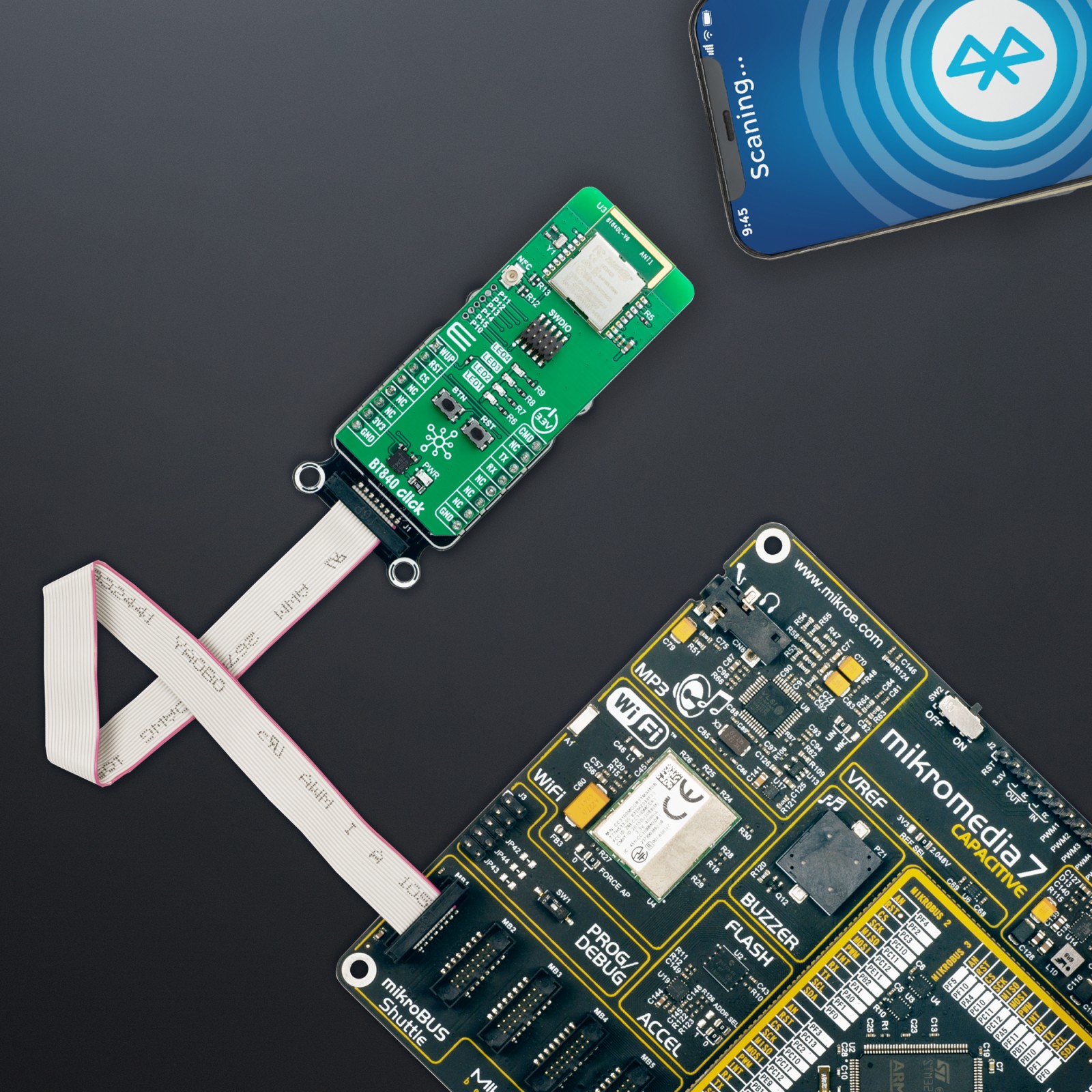 BT840 Click - For Bluetooth Low Energy connectivity | MIKROE-6454