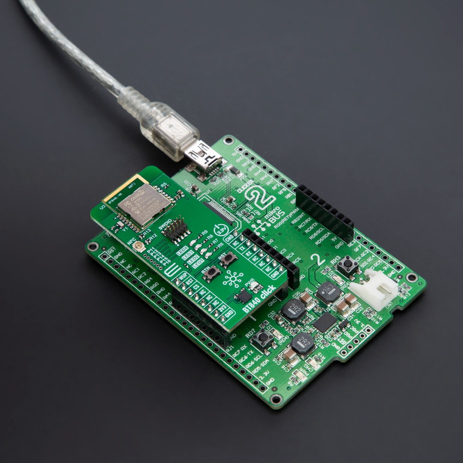 BT840 Click - For Bluetooth Low Energy connectivity | MIKROE-6454