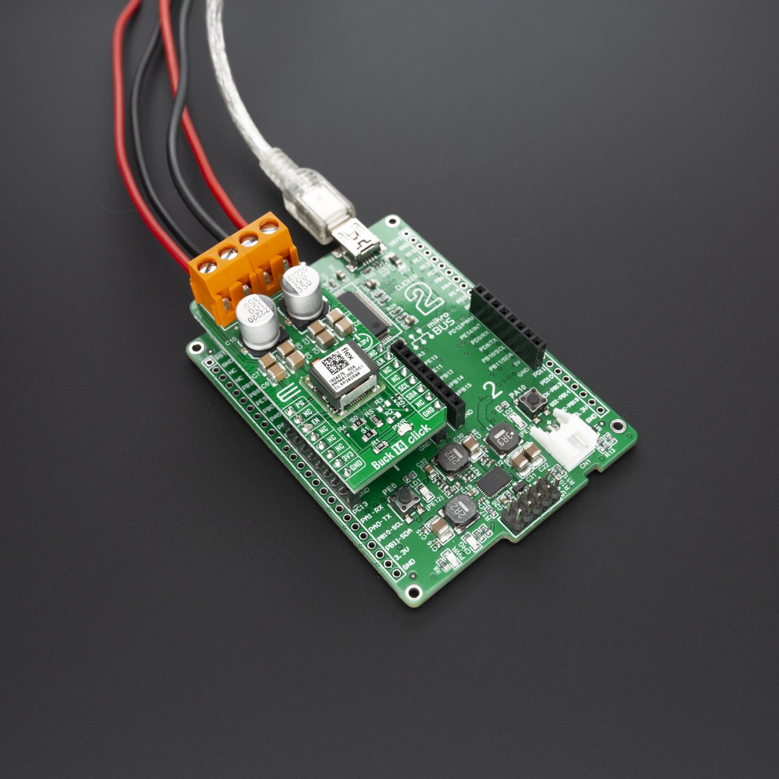 Buck 14 Click | BMR4613001/001 High-Current Buck Converter
