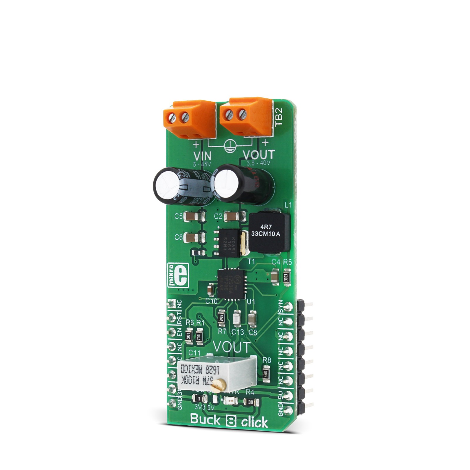 Buck 8 click | MikroElektronika