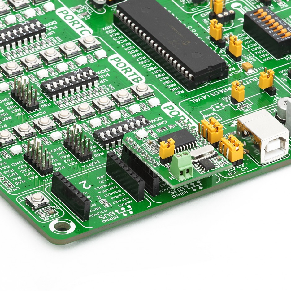 CAN SPI click 5v - Breakout board for MCP2551 CAN transciever
