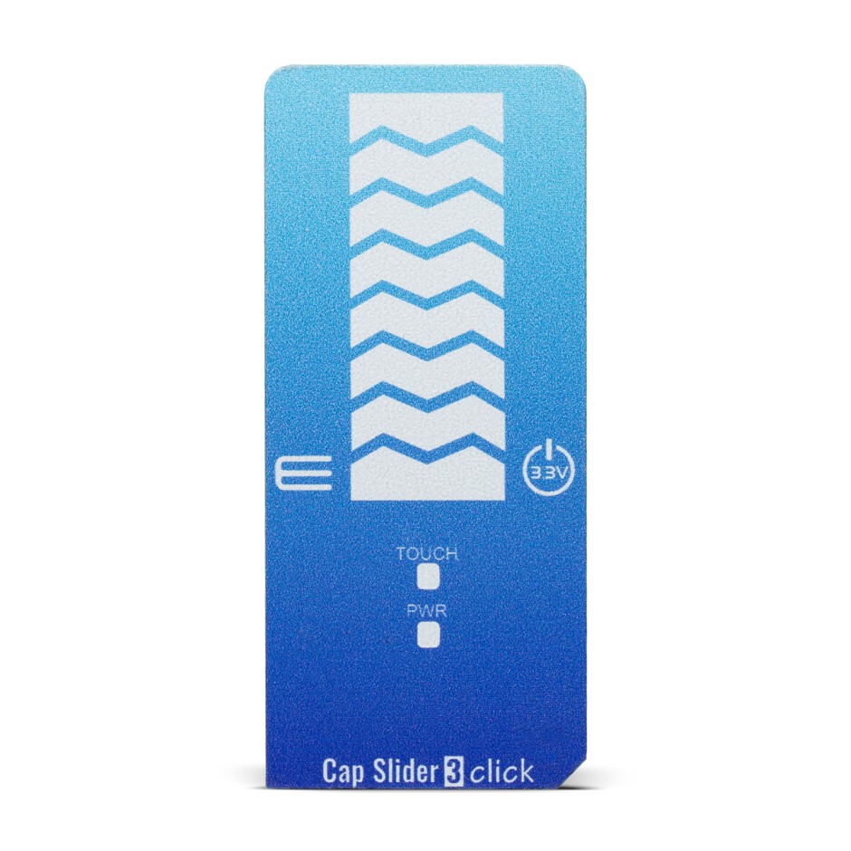 Cap Slider 3 Click - Capacitive sliding interface | MIKROE-6645