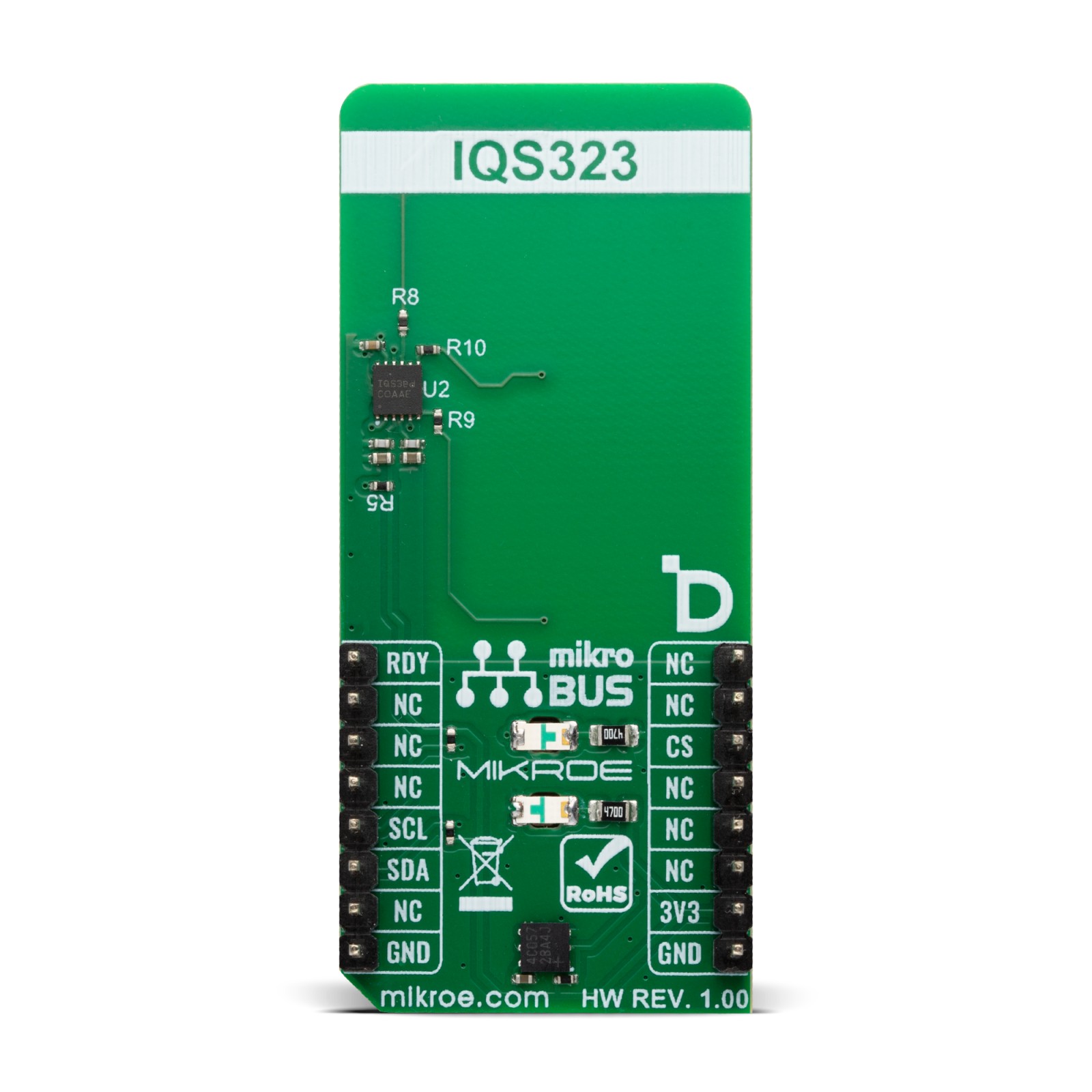 Cap Slider 3 Click - Capacitive sliding interface | MIKROE-6645