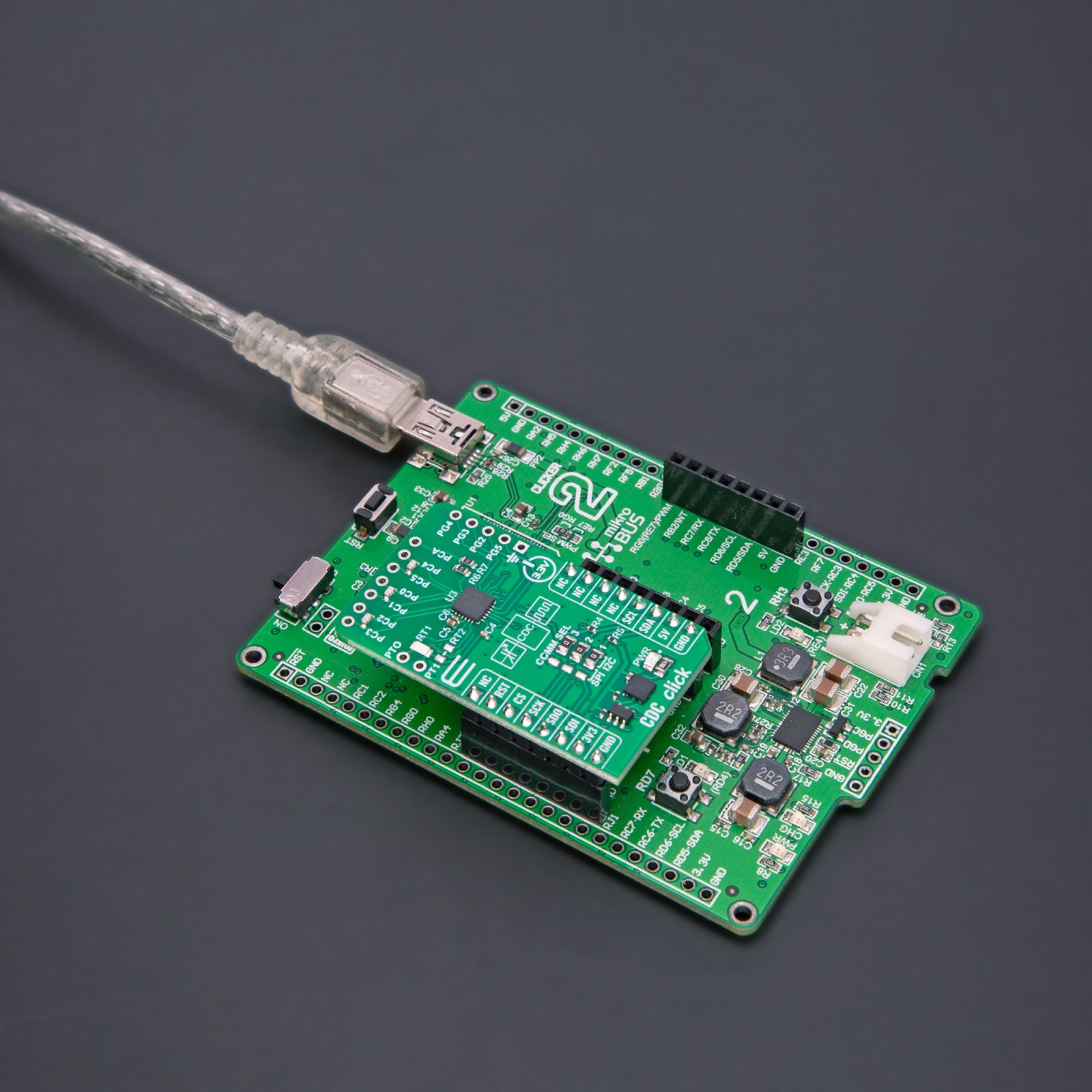 CDC Click | Capacitance-to-Digital Converter with PCAP04 - MIKROE-5985