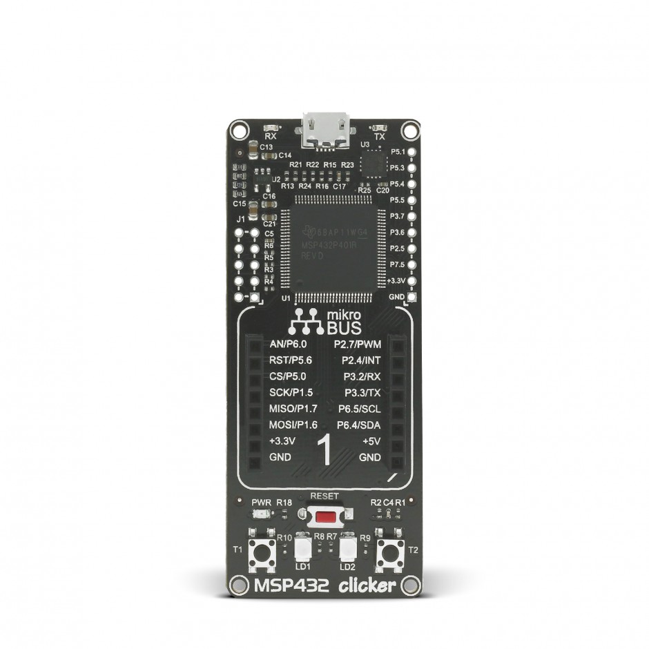 MSP432 Clicker Development Board - MikroElektronika