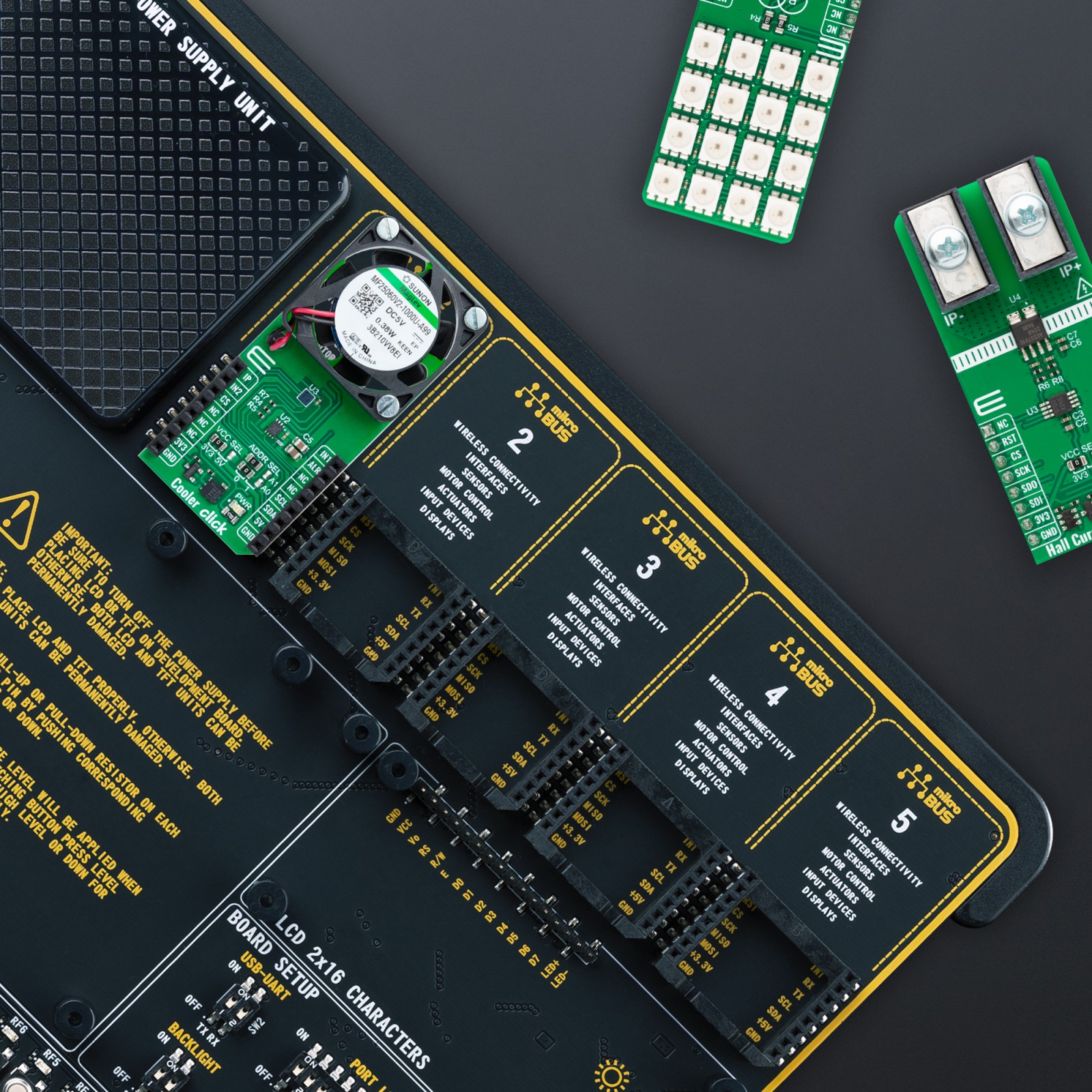 Cooler Click Featuring DRV8213 for Efficient DC Motor Control
