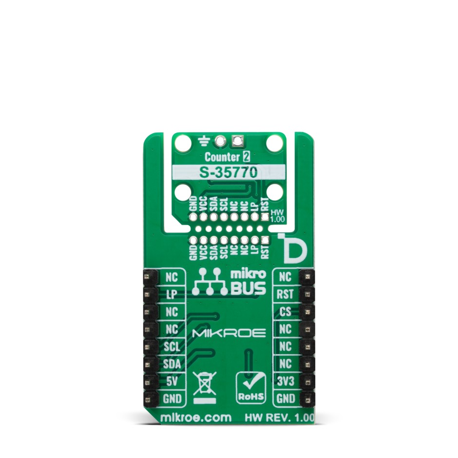 Counter 2 Click - For external clock pulse count | MIKROE-6603