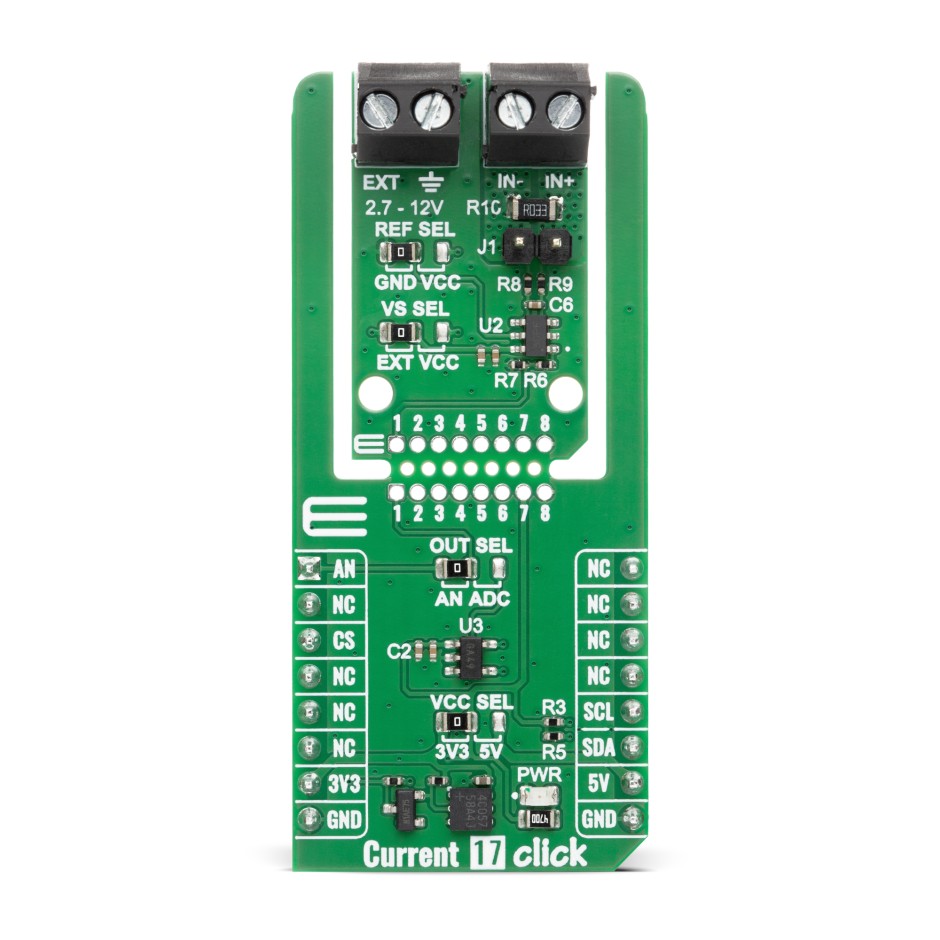 Current 17 Click - Differential Current Amplifier | MIKROE-6819