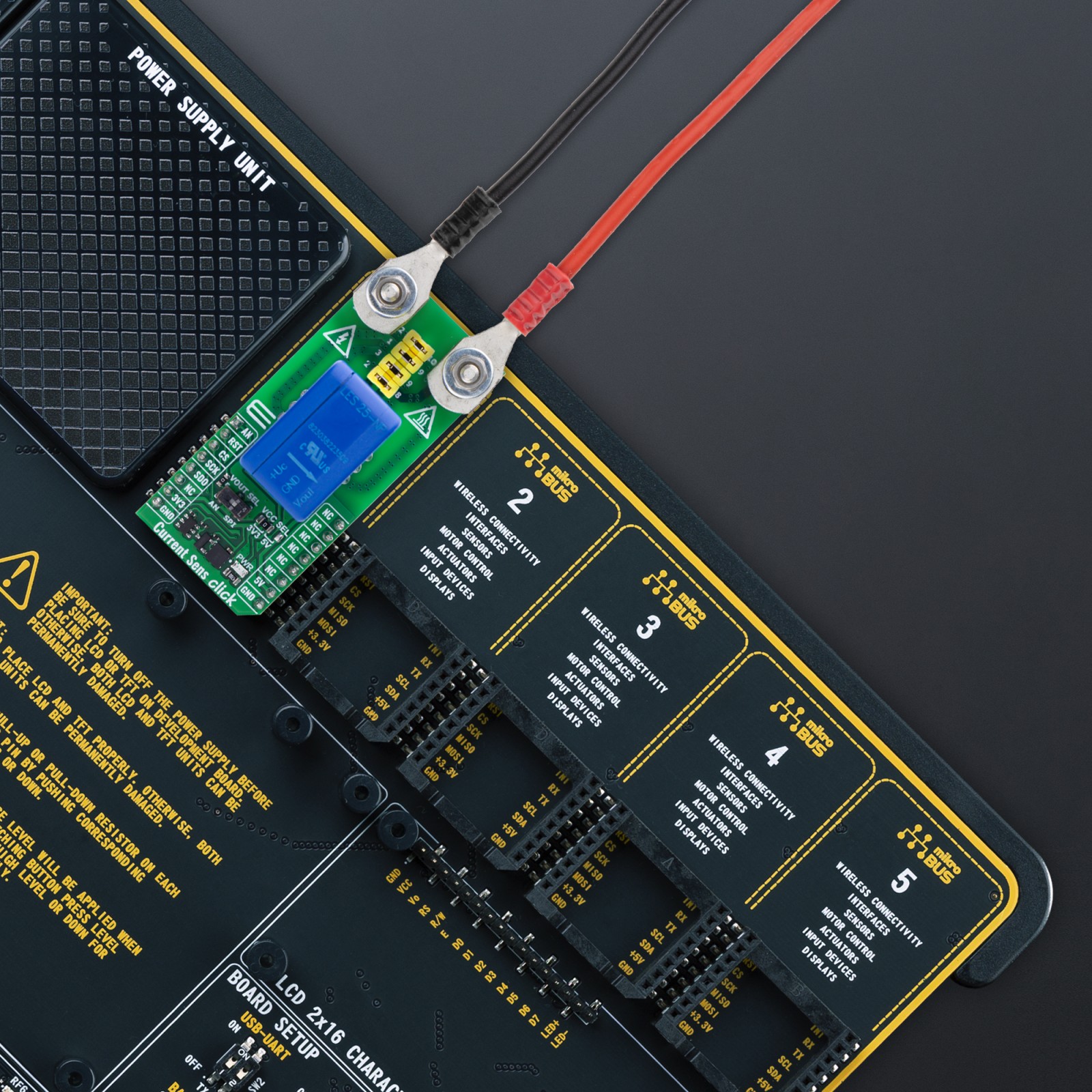 Current Sens Click - AC/DC/pulsed current measurement | MIKROE-6644