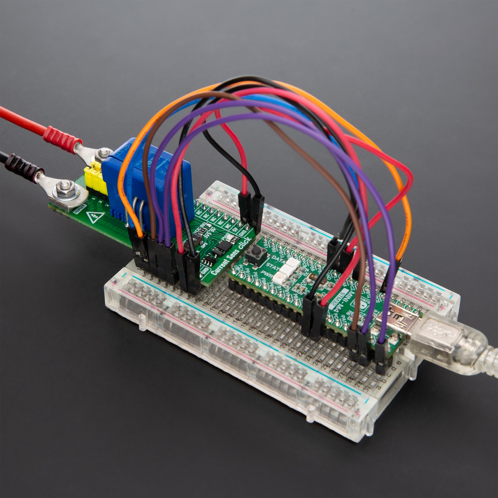 Current Sens Click - AC/DC/pulsed current measurement | MIKROE-6644