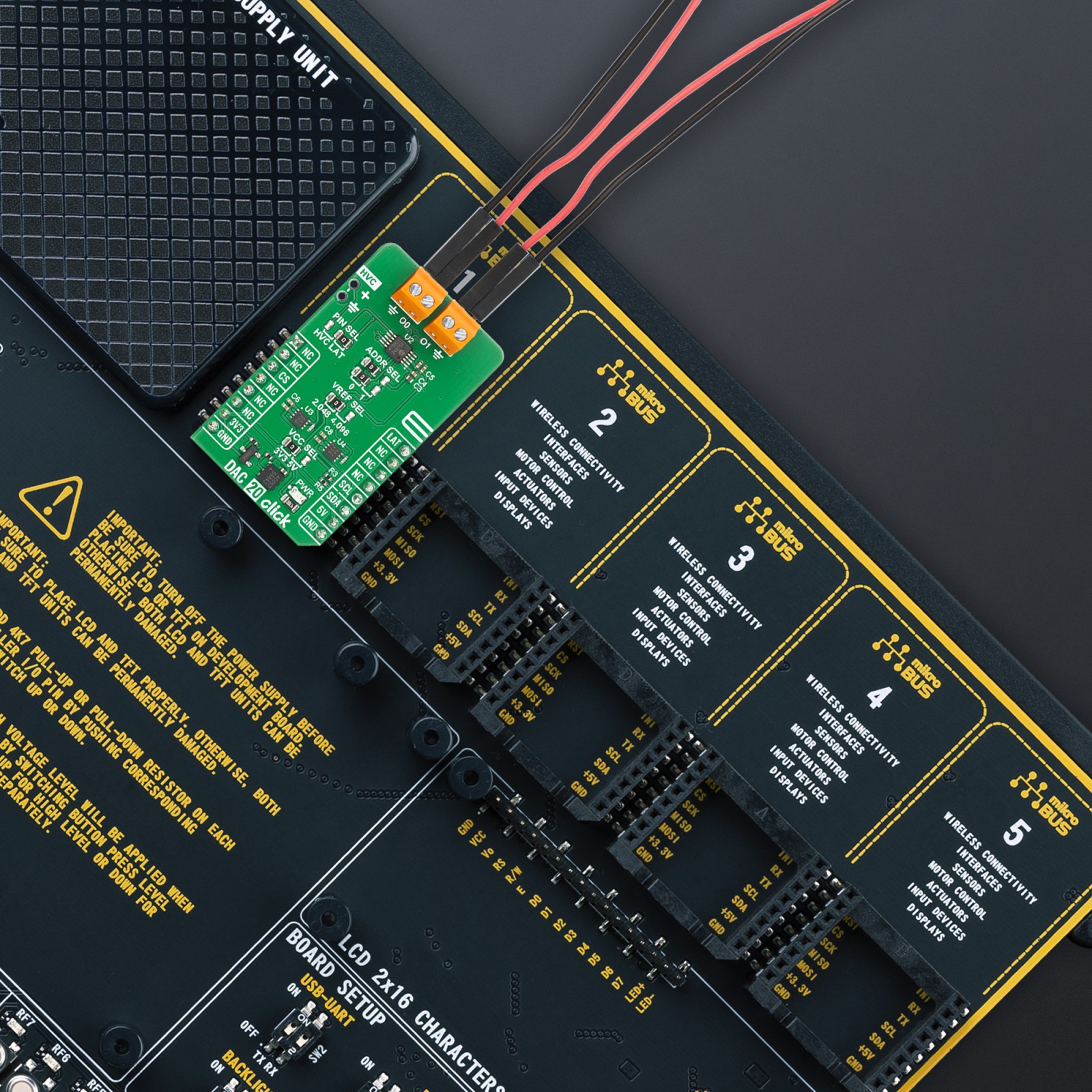 DAC 20 Click - 12-bit Dual DAC | MIKROE-6825