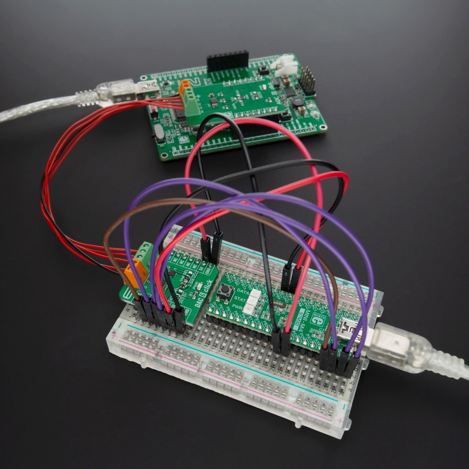 DAC 6 Click | DAC104S085 Quad DAC Module