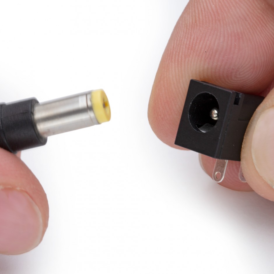 DC Male Power Jack TH