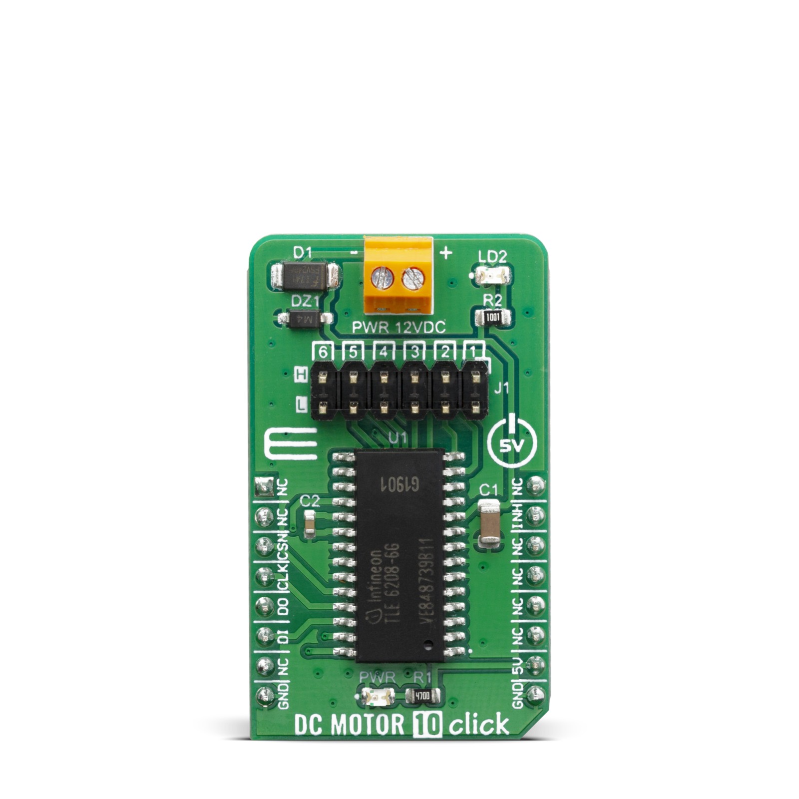 DC Motor 10 Click | Mikroe