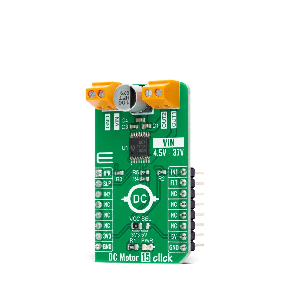 DC Motor 15 Click