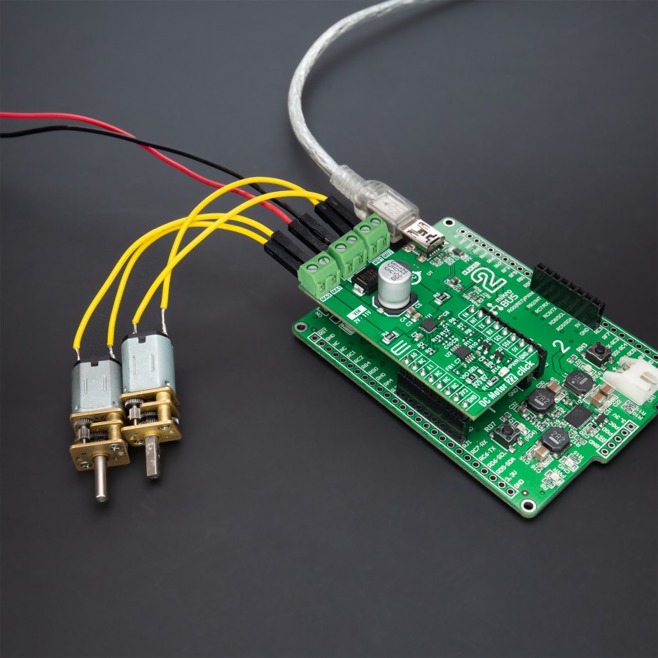 DC Motor 22 Click