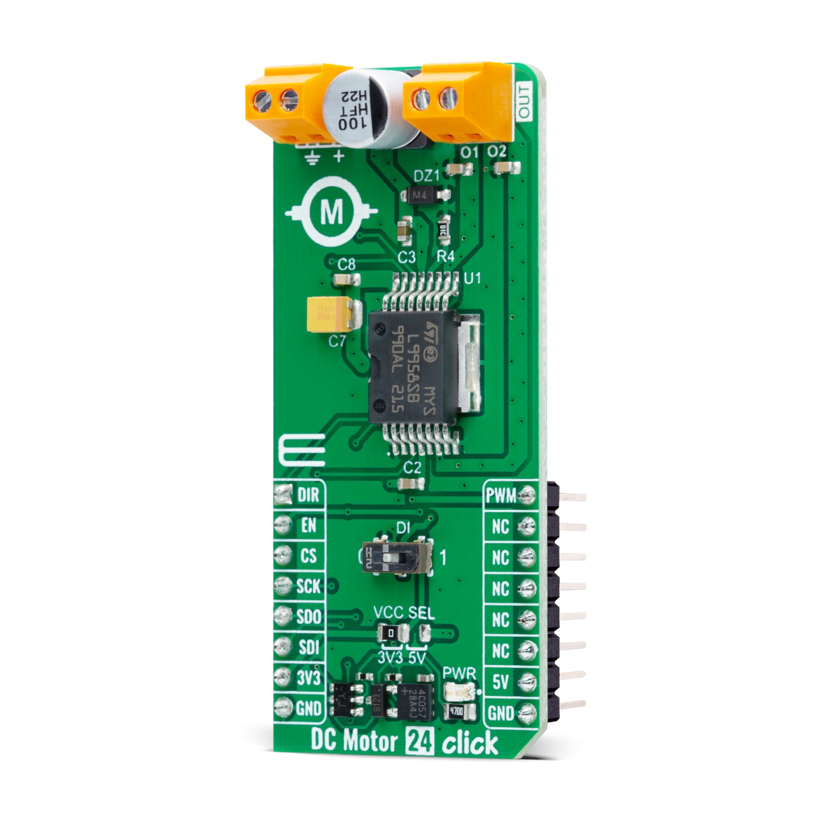 DC Motor 24 Click