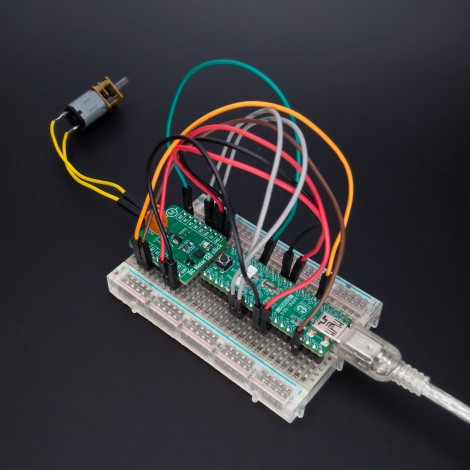DC Motor 25 Click | A3908 Bidirectional Motor Driver Module