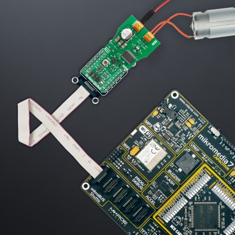 DC Motor 31 Click - Brushed DC motor driver | MIKROE-6712