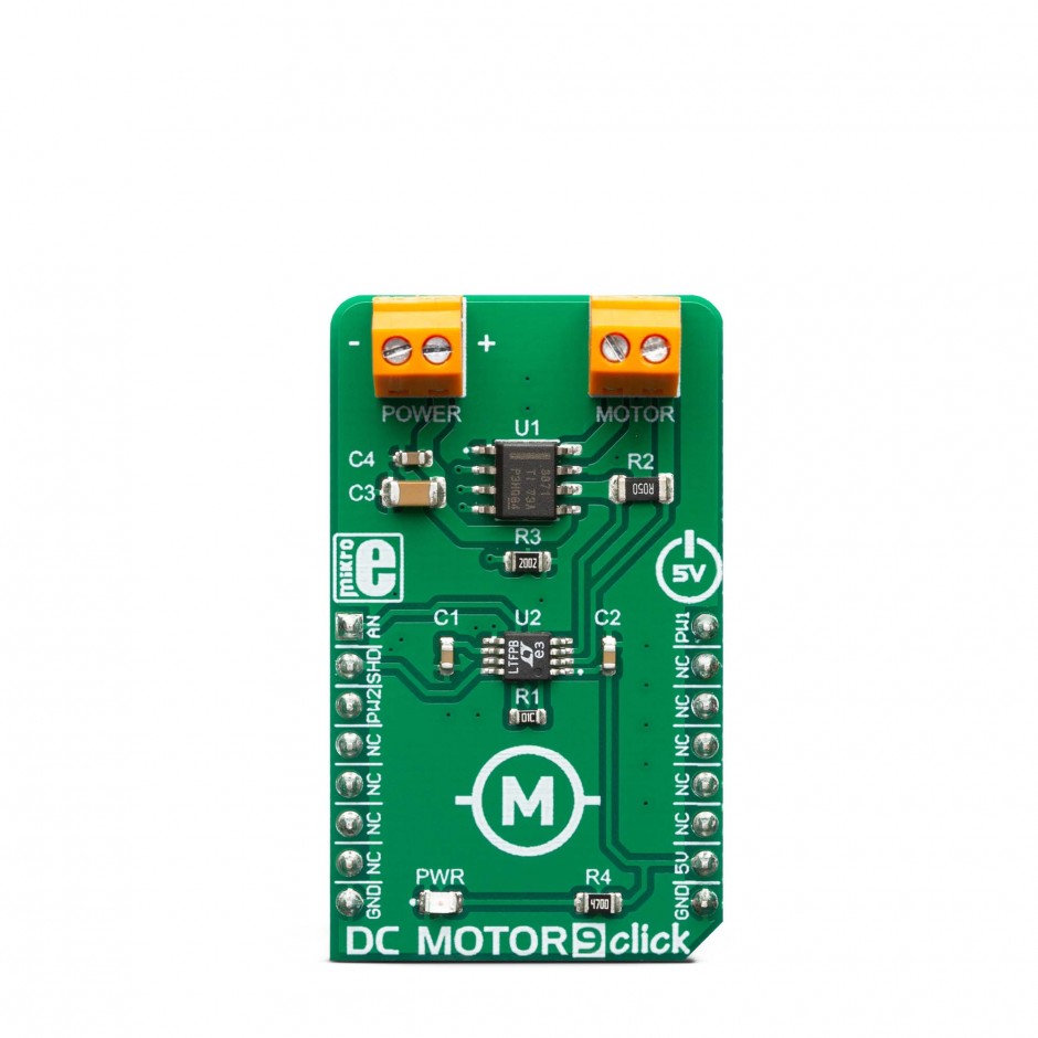 DC Motor 9 Click | Mikroe