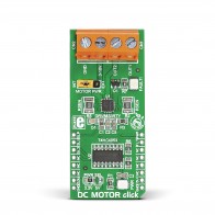 DC MOTOR click - Driver board with DRV8833RTY H-Bridge motor driver and ...