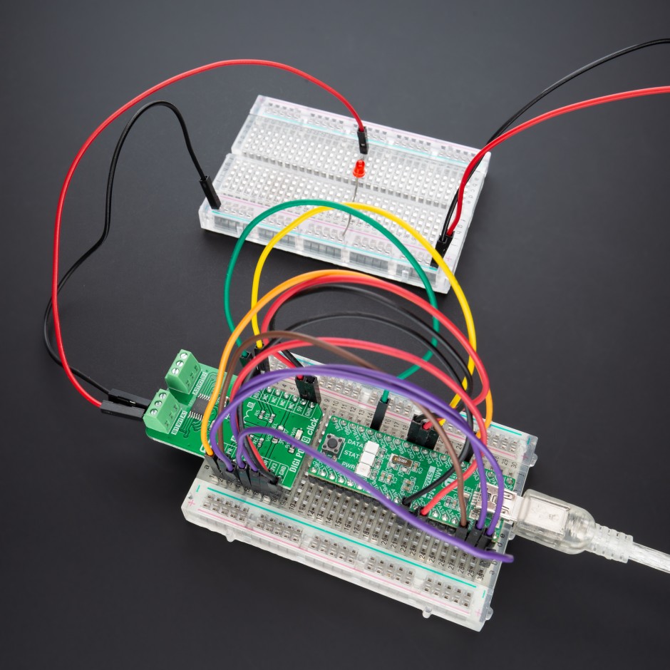 DIGI POT 9 Click | AD5235 Quad Digital Potentiometer
