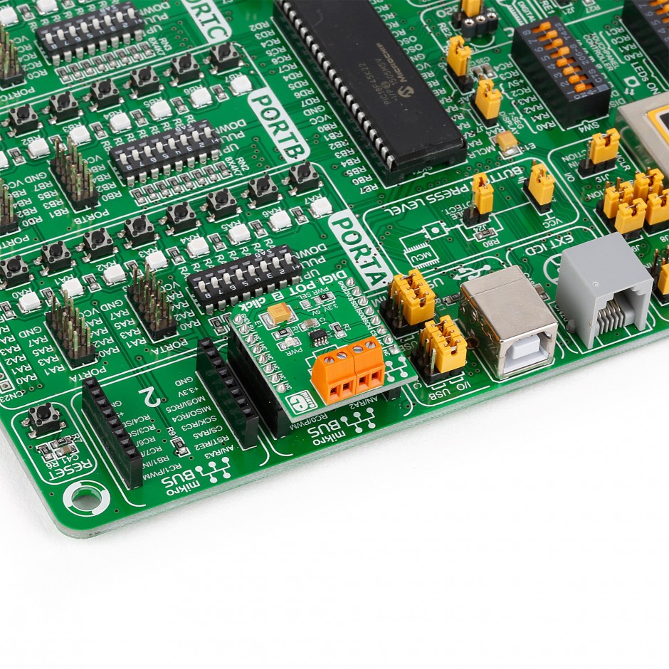 DIGI POT 2 click – board with TPL0501 digital potentiometer