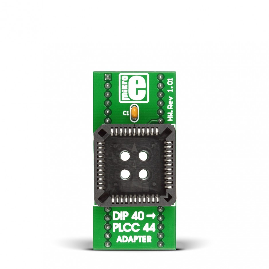 DIP to PLCC44 Adapter Board - Convert DIP40 to PLCC44