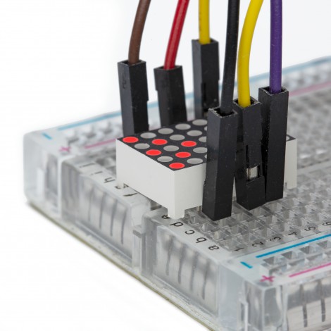 Dot matrix 0.7in 5x7 RED