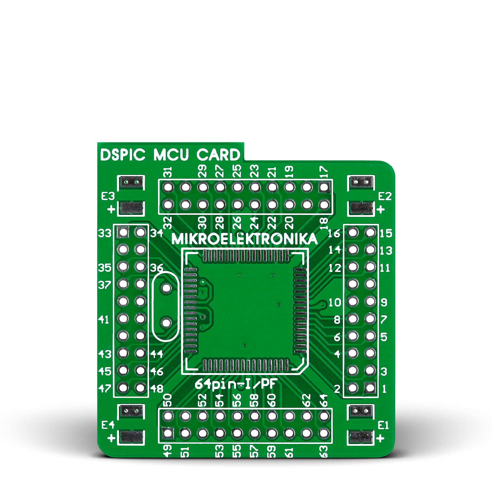 Empty dsPIC PRO MCU cards Empty dsPIC PRO MCU cards