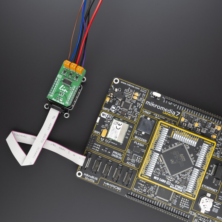 TLE7268SKXUMA1 Dual LIN Transceiver – Dual LIN Click for Automotive ...