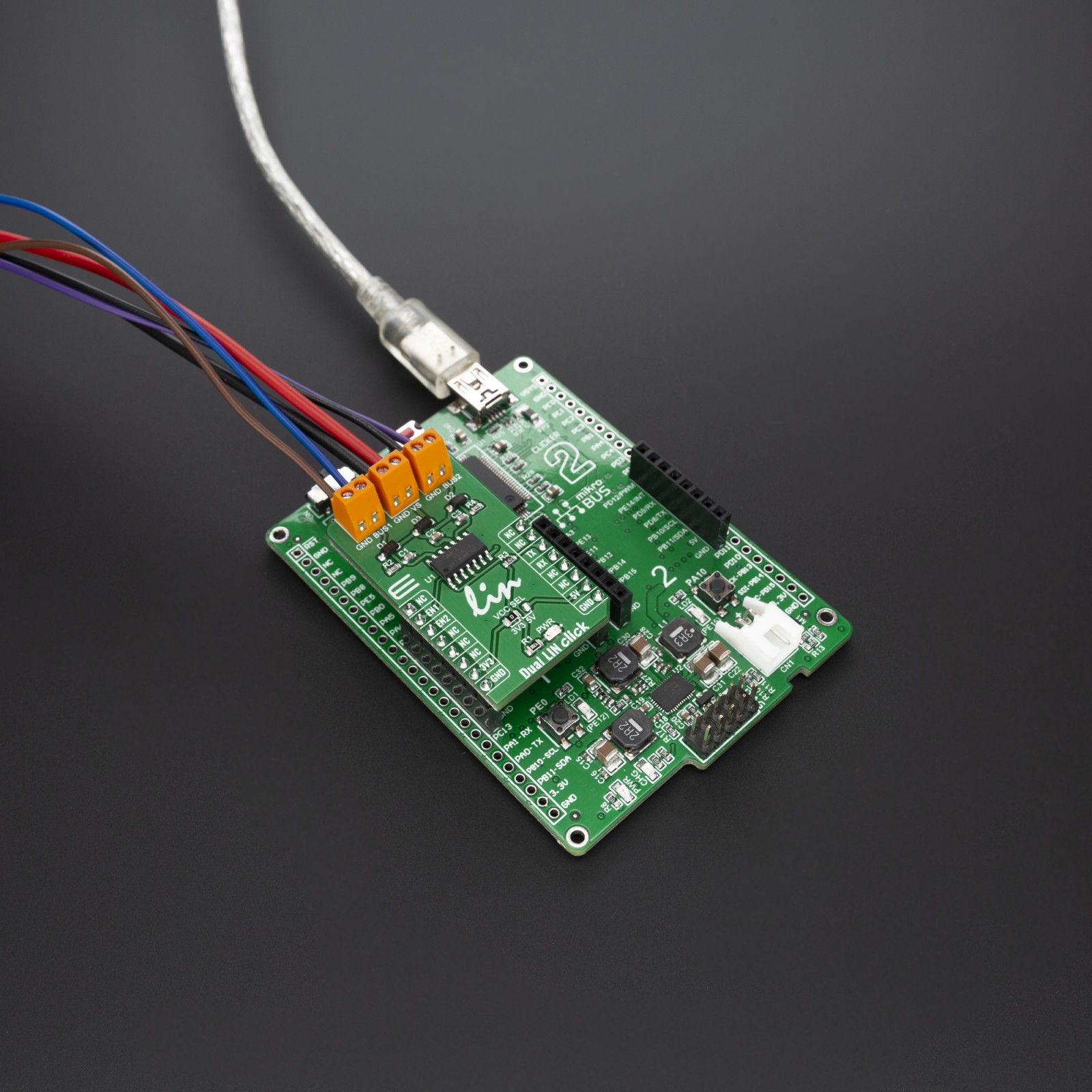 TLE7268SKXUMA1 Dual LIN Transceiver – Dual LIN Click for Automotive ...