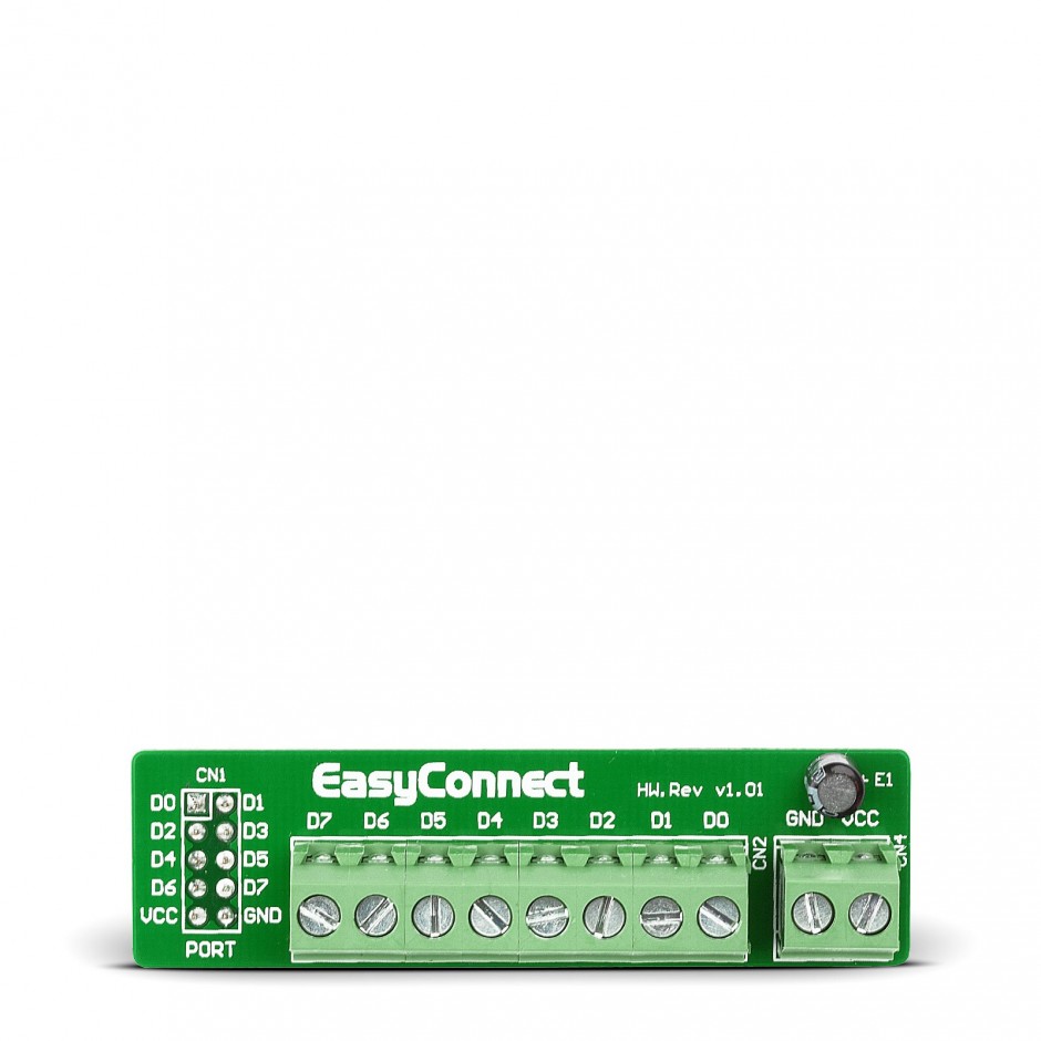 EasyConnect Board - Input/Output Development Tool - MikroElektronika
