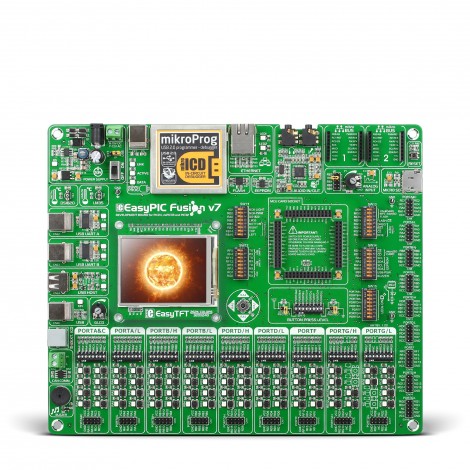 EasyPIC Fusion v7 - dsPIC33, PIC24 & PIC32 Development Board