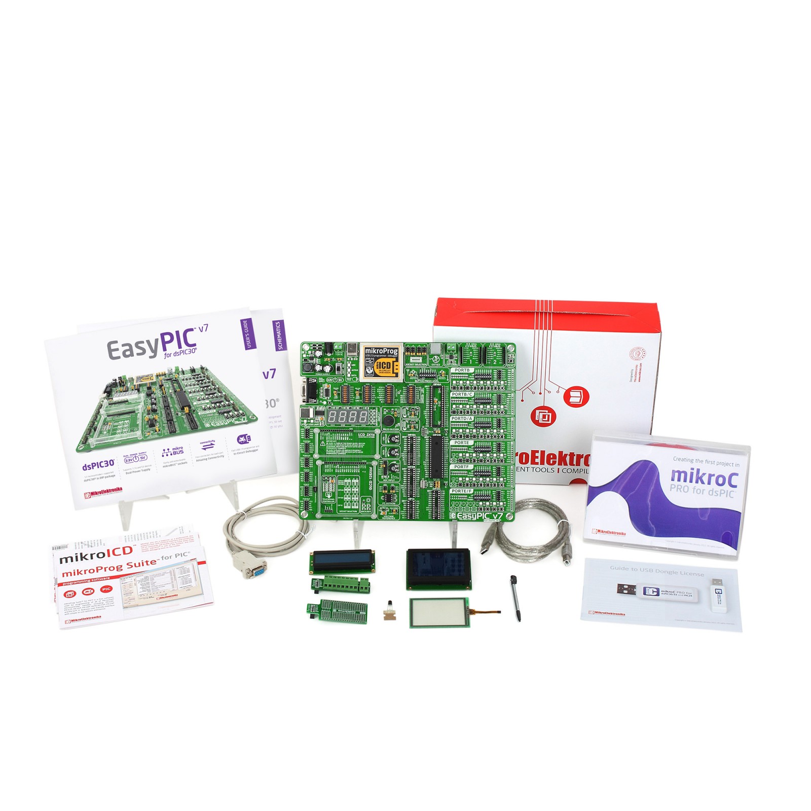 Easy Start Kit - dsPIC30 - MikroElektronika
