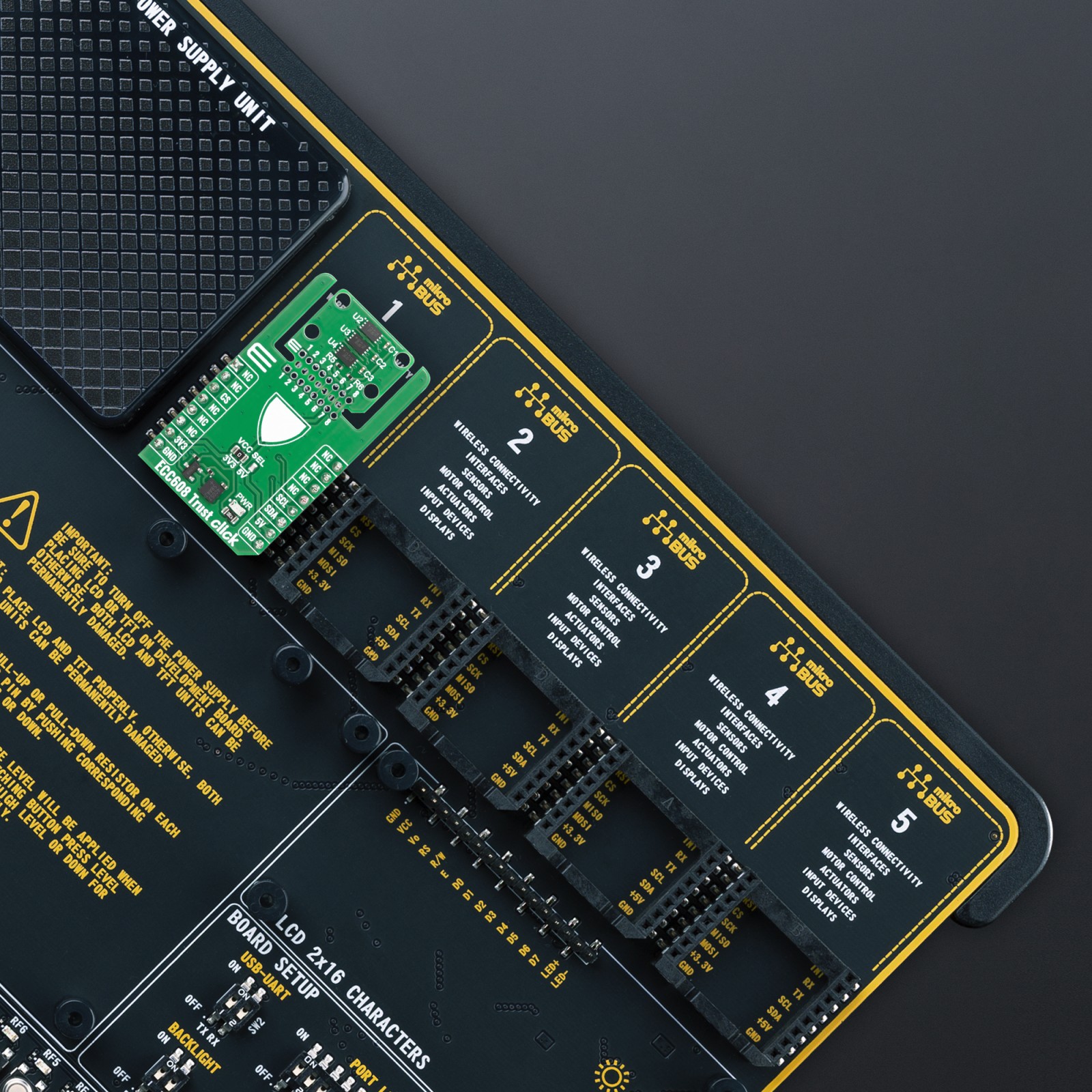 ECC608 Trust Click - Authentication Add-On Board | MIKROE-6774