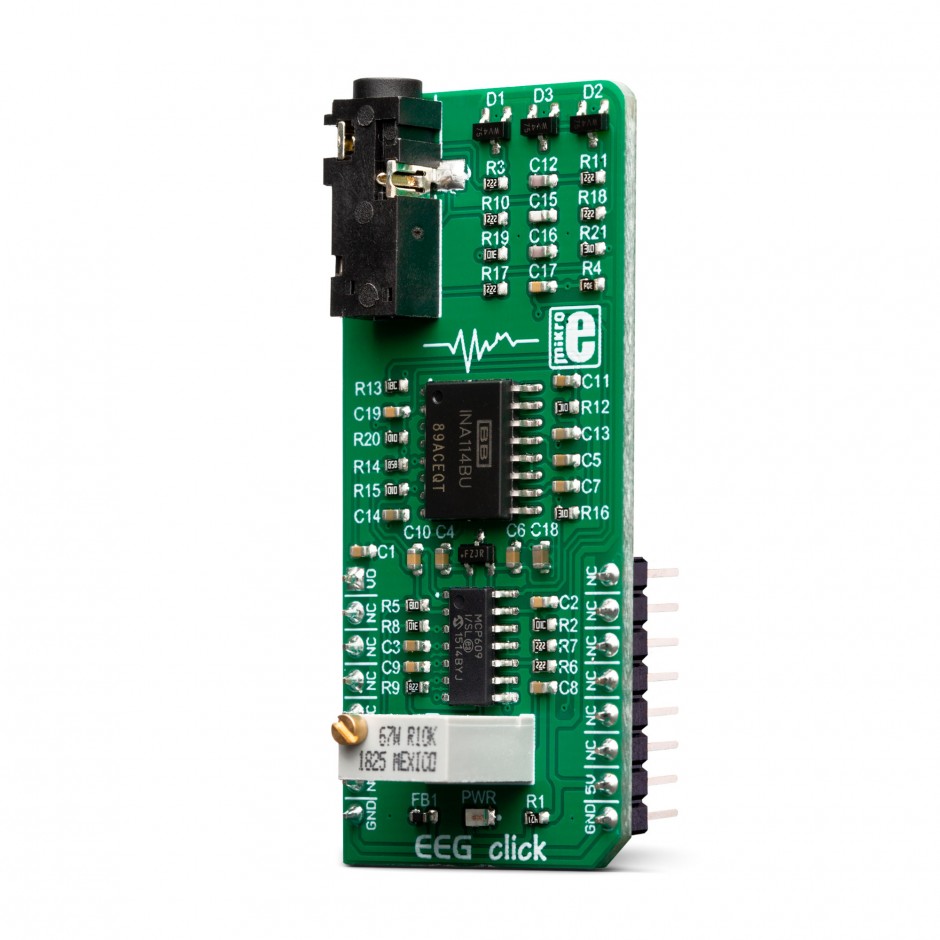 INA114 Instrumentation Amplifier | EEG Click