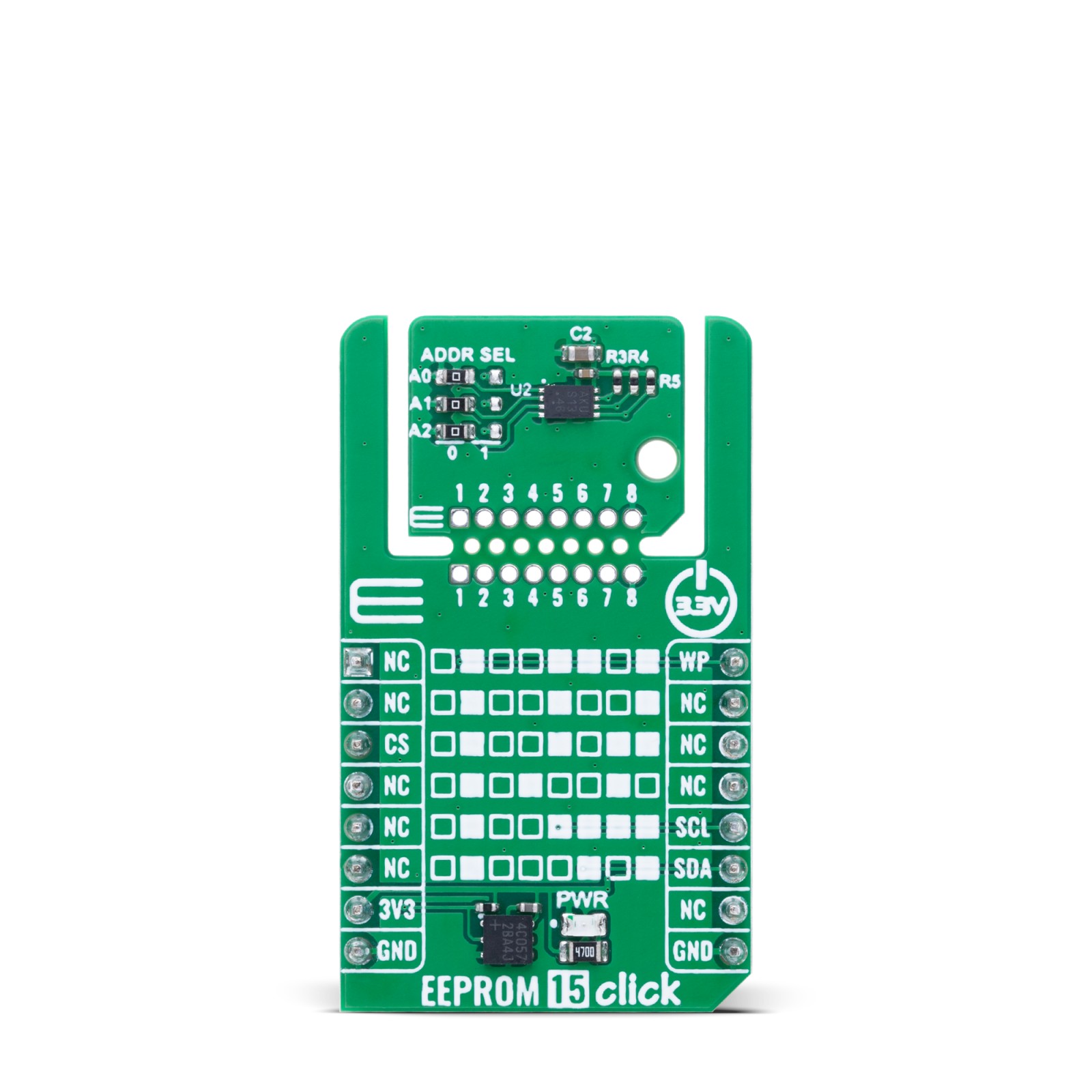 EEPROM 15 Click - 4Kb serial EEPROM | MIKROE-6554