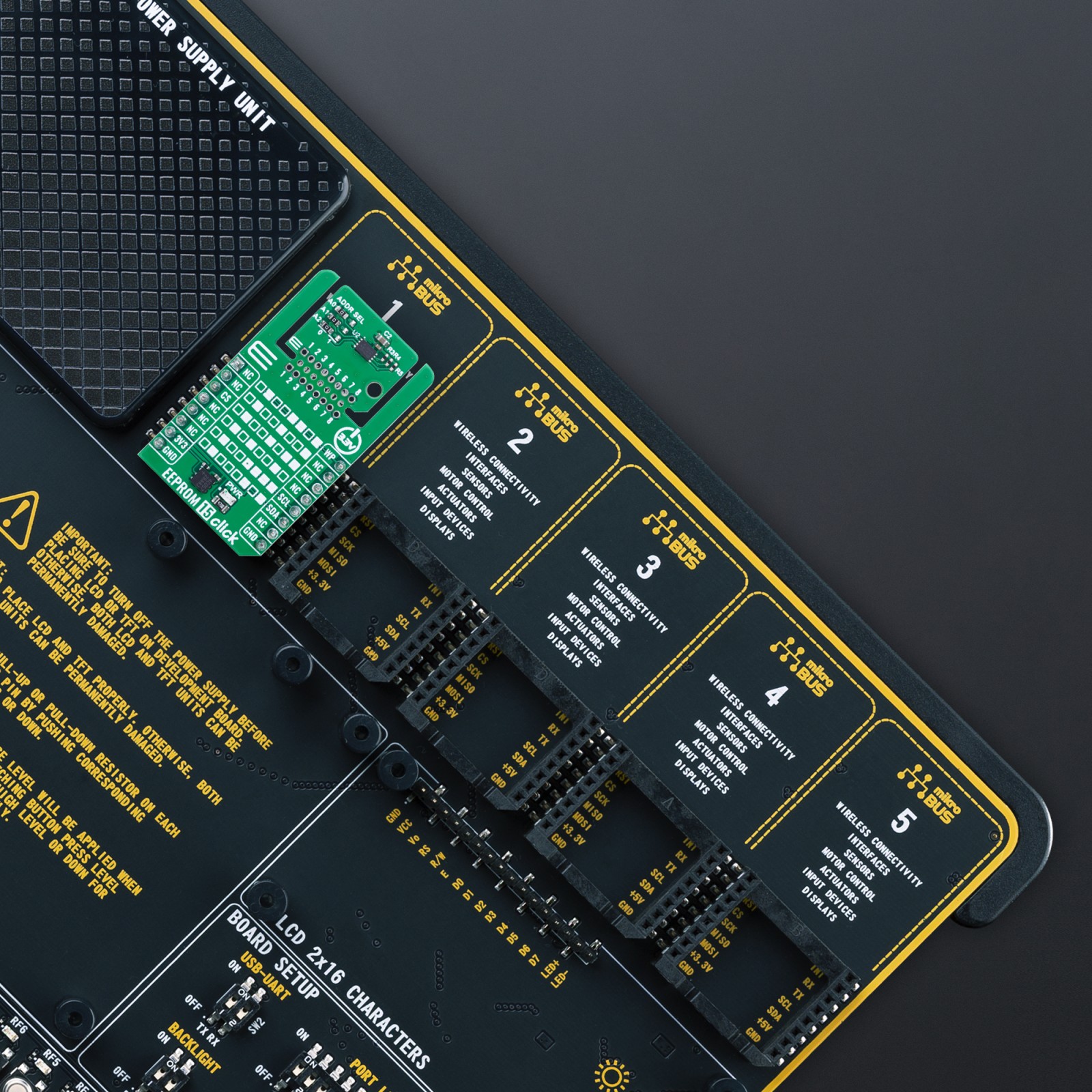 EEPROM 15 Click - 4Kb serial EEPROM | MIKROE-6554