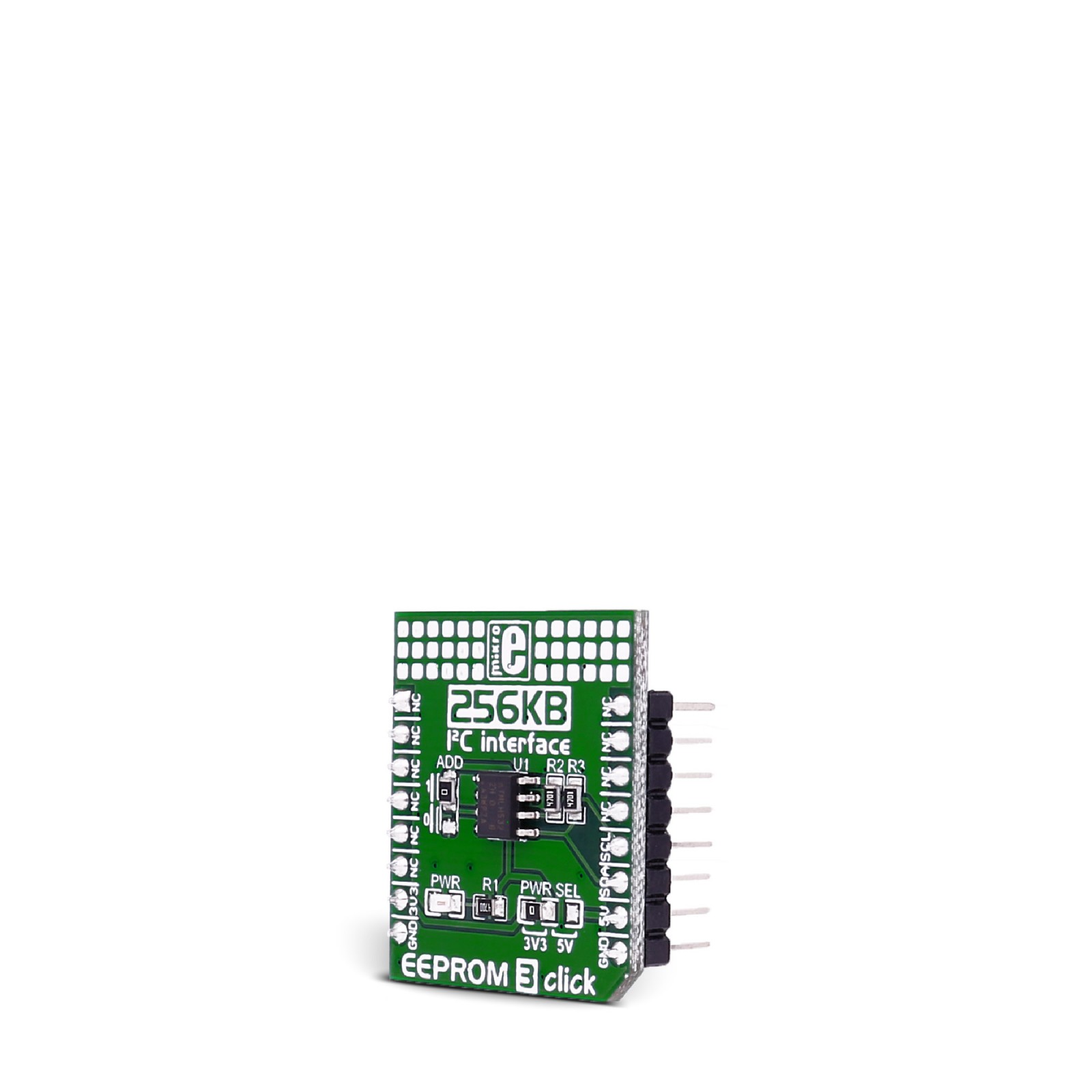 EEPROM 3 click – board with Atmel’s AT24CM02 I2C-compatible 256 KB EEPROM