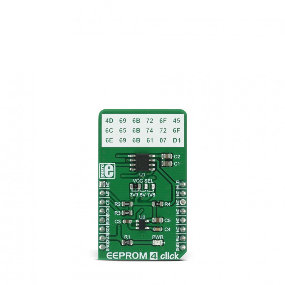 EEPROM 4 click - board with 256 KB of EEPROM | MikroElektronika
