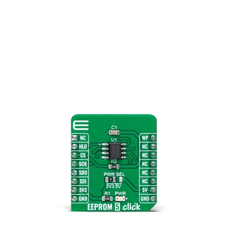 EEPROM 5 Click | M95M04-Based 4Mbit SPI EEPROM Module - MIKROE-4422