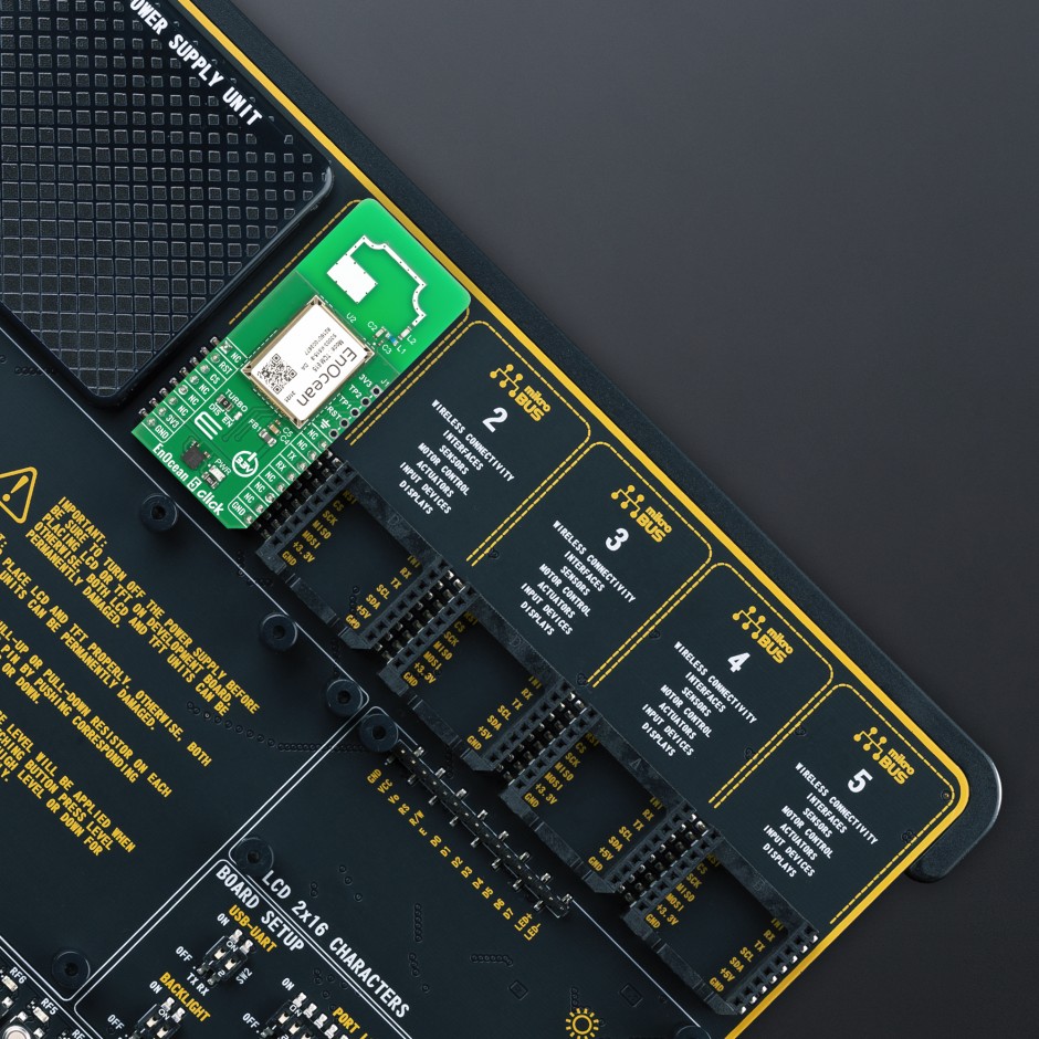 EnOcean 5 Click - Wireless Transceiver Gateway | MIKROE-6796